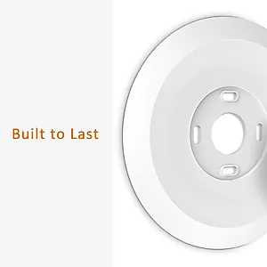 Wall Plate Made for The Nest Thermostat 2020 | Google Nest Thermostat Trim Kit Accessory | Easy Installation | Snow
