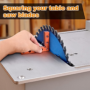 Mini Small Square Center Finder Tool 90 Degree Precision Machinist Square Quick Measuring Square Edge Marking Center Finder for Woodworking Pocket Layout Square Marking Gauge Carpenters Square