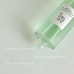 [Beauty of Joseon] Green Plum Refreshing Toner : AHA + BHA [Renewed] 150ml 5.27 fl.oz
