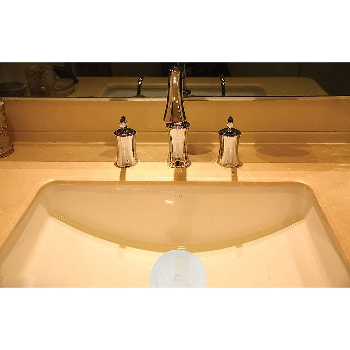 V-TOP 6 Pack Toothbrush Covers + 3 Pack Tub Stopper