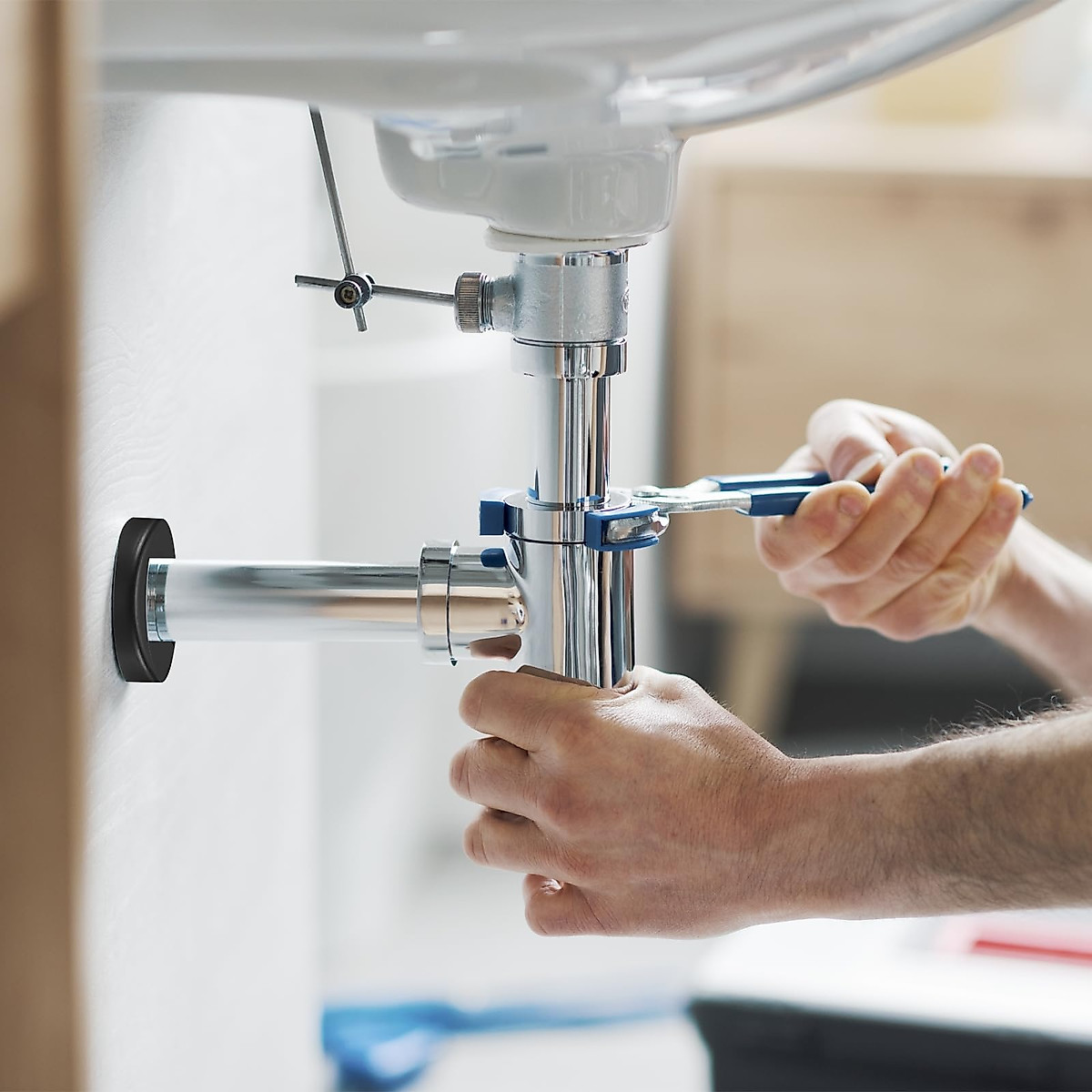 uxcell 4pcs Shower Arm Flange 70mm/2.8" OD Escutcheon Plate ABS Round Plumbing Cover Plates for 20mm/0.8" Dia Water Pipe Faucet Decoration, Silver Tone