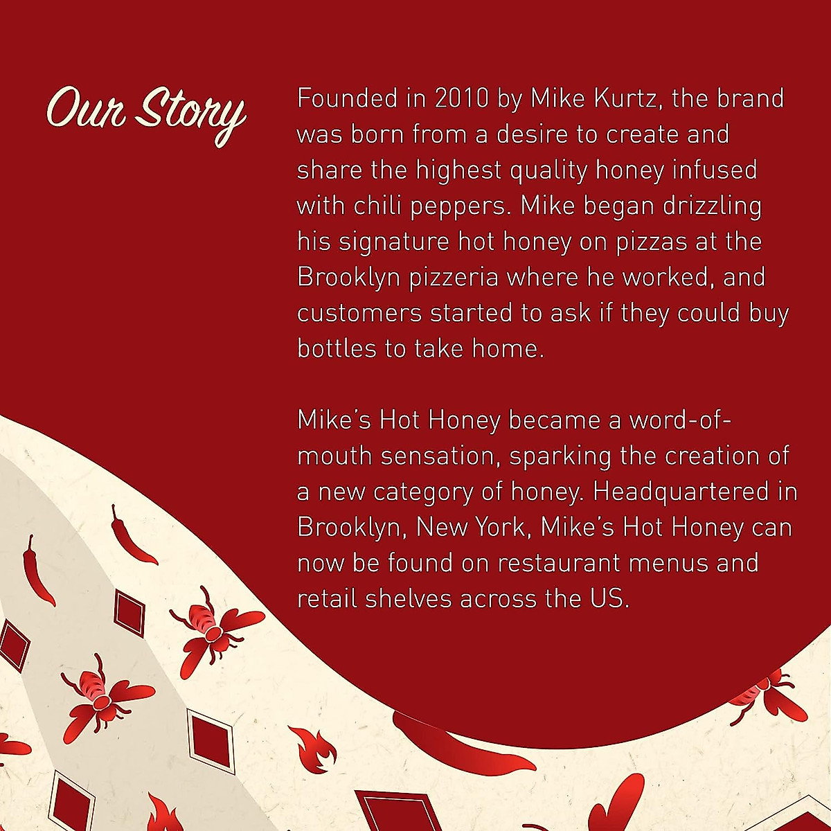 Mike's Hot Honey, Original & Extra Hot, America's #1 Brand of Hot Honey, Spicy Honey Infused with Chili Peppers, Gluten-Free, Paleo-Friendly, Sweet Heat, Perfect for Hot Sauce Lovers (10oz Bottle, 2 Pack)