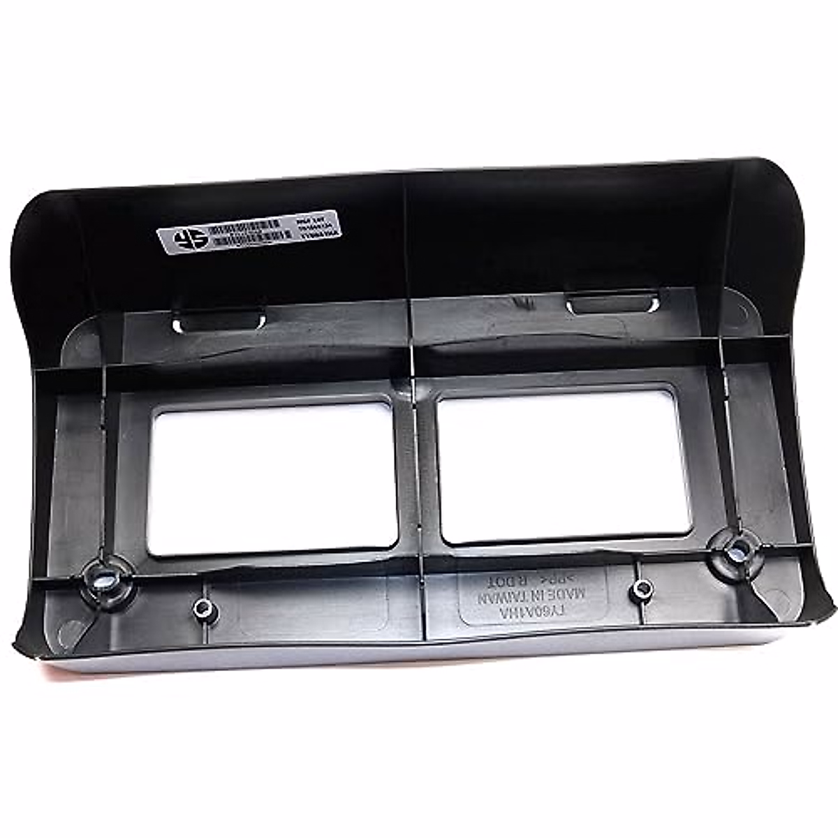 I-Match Auto Parts Front License Plate Frame Bracket Tag Holder,Black Textured for 2016 2017 2018 2019 2020 2021 2022 2023 Toyota Tacoma 2WD - 4WD 7510104011 TO1068134