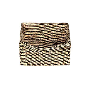 La Jolla Organizing & Shelf Basket, Black-Wash