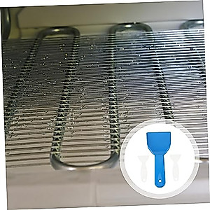 Yardwe 6 Pcs deicing Shovel ice defroster Deicing Scraper Fridge Freezer Plastic Scraper Zero Wiper Fridge Cleaning Scoop Grass Paint for Lawn Mini Refrigerator Large Snow plow pp