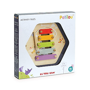 Le Toy Van Xylophone Activity Tile Premium Wooden Toys for Kids Ages 18 Months & Up