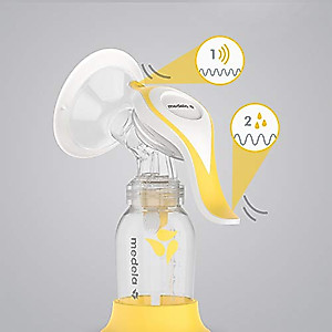 Medela Manual Breast Pump | Harmony Single Hand Breast Pump with Flex Breast Shields for More Comfort and Expressing More Milk