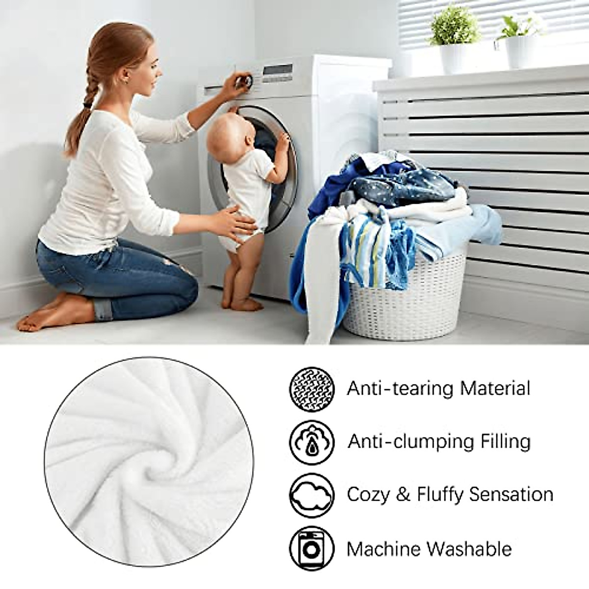 Wolf Fleece Blanket, Soft Flannel Fluffy Throw Blanket Warm All Seasons for Home Decor 50x60inch