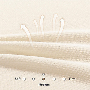 Dyonery Queen Mattress 6 Inch Memory Foam Mattress Bed in a Box, Terry Fabric Cover Mattress, Cooling Gel Matress Bed in a Box, CertiPUR-US Certified, Medium Mattress, 60" X 80" X 6", Beige