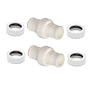 ATIE 360 Pool Cleaner Hose Swivel 9-100-3002 & Hose Nut 9-100-3109 Combo Kit for Zodiac Polaris 360 Pool Cleaner Hose Swivel 9-100-3002 and Hose Nut 9-100-3109 (2 Pack)