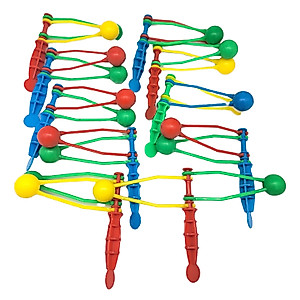 Mini Colorful Clackers (12 Pack) 4" Perfect Noisemakers for Parties, Sporting Events, Graduation Celebrations, Birthday Surprise Party or any other Noise Requiring Occasion!