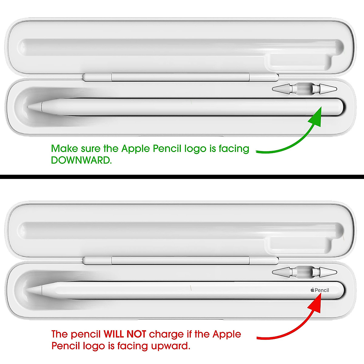 TechMatte Charging Case Compatible with Apple Pencil 2nd Generation Only