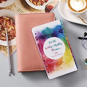 2025-2026 Planner Refills - Planner Refills 2025-2026, 2025-2026 Weekly and Monthly Planner Refills from Jul. 2025 - Jun. 2026, 3.75 x 6.75 inch, 6 Holes