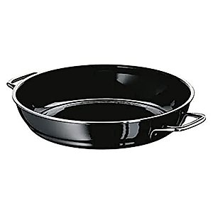 Silit Professional Frying/Serving Pan with Metal Handles without Lid 24 cm