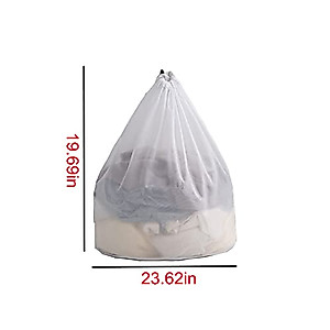 4 PCS Mesh Laundry Bags, Washing Machine Wash Bags, Reusable and Durable Mesh Wash Bags