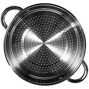 Baumalu - 342639 - Stainless Steel Couscouspot 24 cm 9 Liter
