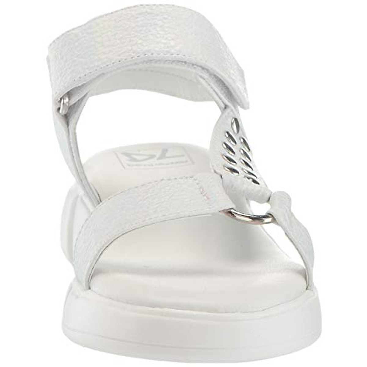 Dirty Laundry Women's Align Sandal, White, 6.5 M US