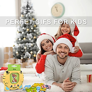 Talking Flash Cards Learning Toys for 2 3 4 5 6 Year Old Kids Toddler Flash Cards, Educational Toddlers Toys Reading Machine with 224 Words, Preschool Montessori Toys and Birthday Gift for Kids