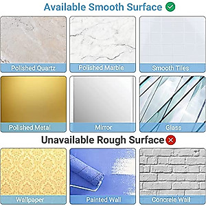 Teletrogy Large Suction Cup Hooks Shower Razor Holder - 2 Pack Heavy Duty Reusable Vacuum Shower Hook, Damage Free Wall Hooks for Bathroom Kitchen Towel Loofah Sponge Key Shaver Bathrobe Wreath