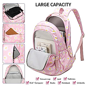 Fitmyfavo Backpack for Girls Elementary Middle School Bookbag Travel Daypacks for Teens Students Durable Laptop Bags