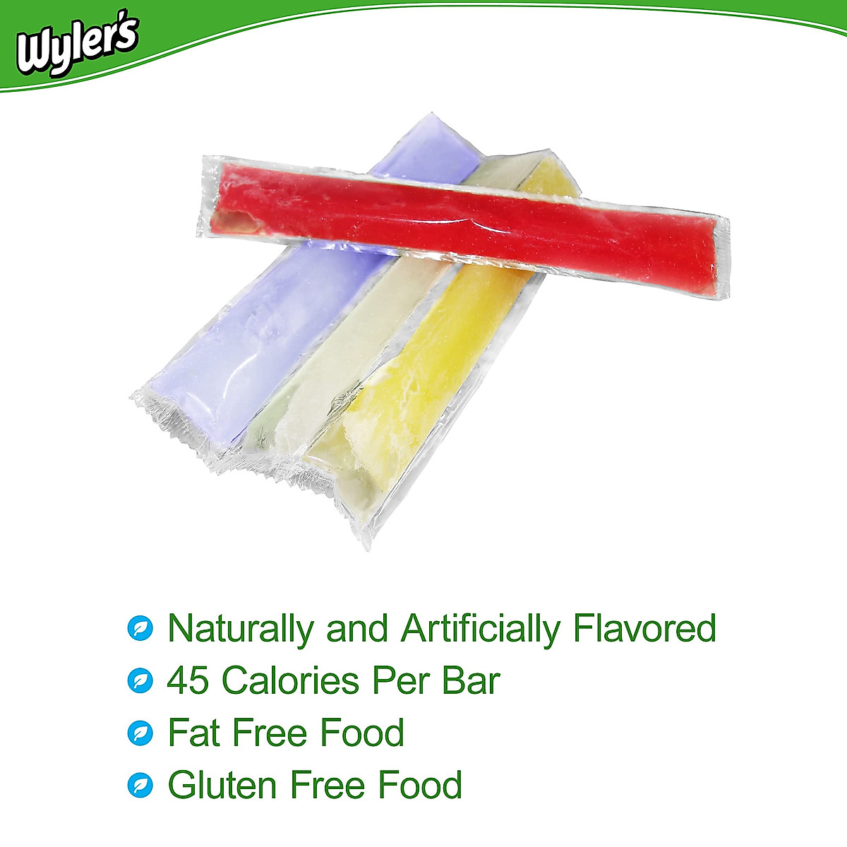 Wyler's Authentic Freezer Pops, Original, 70 Count ((35) Original & (35) Berry/Cherry)