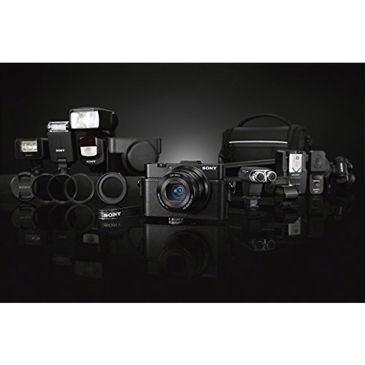 Sony RX100 II 20.2 MP Premium Compact Digital Camera w/ 1-inch Sensor, MI (Multi-Interface) Shoe and tilt LCD Screen (DSCRX100M2/B)