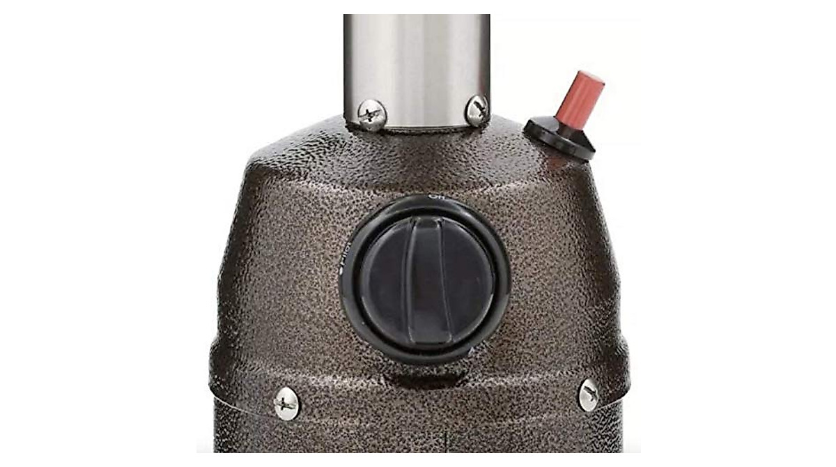 Hampton Bay Tabletop Propane Heater - 11,000 BTU Stainless Steel
