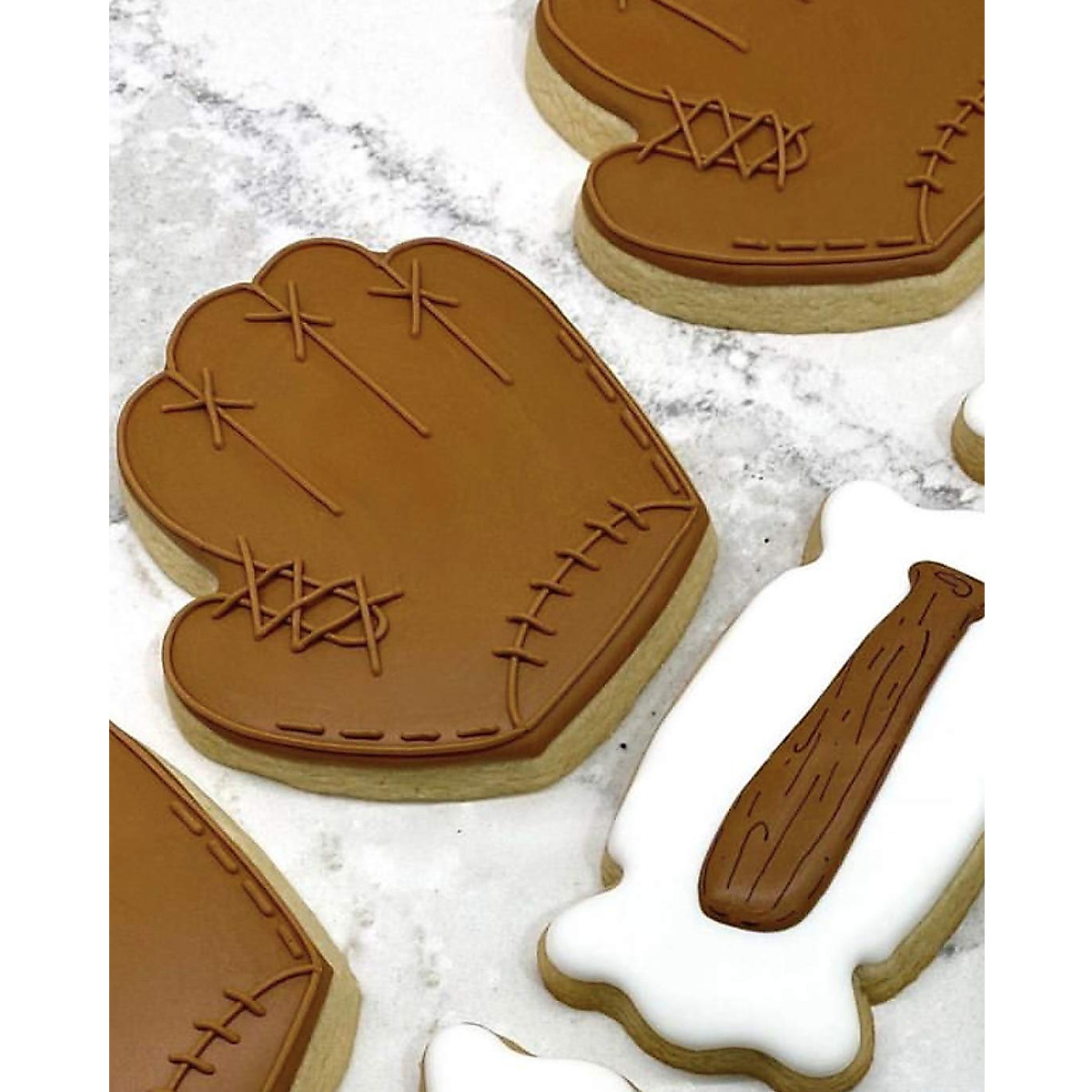 Baseball Glove Cookie Cutter 3.75" Made in USA by Ann Clark