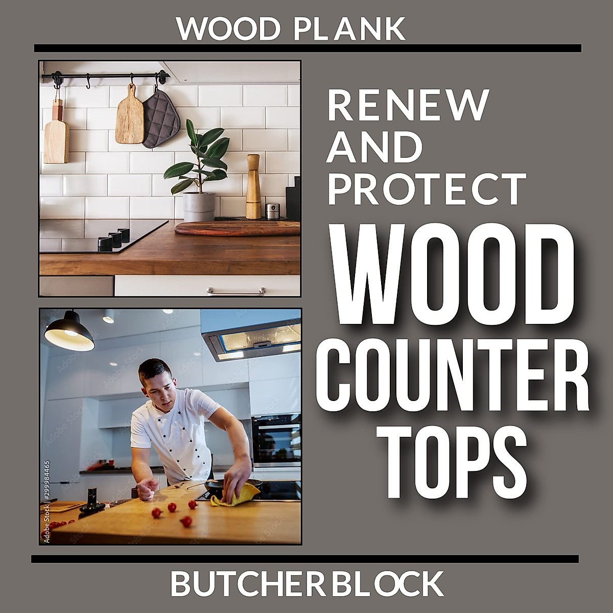 Daddy Van's® All Natural Beeswax Countertop Care for Soapstone, Slate, Concrete Composite and Butcher Block Counter Tops - Food Safe, Chemical-Free and Non-Toxic - 6 Oz. Tin