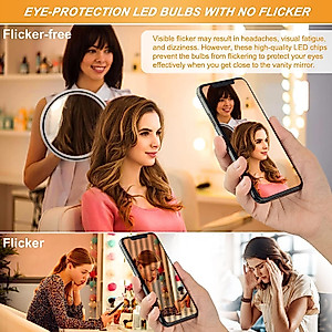 Cotanic 12 Pack G25 LED Vanity Light Bulb 3000K Soft White, Bathroom Round Light Bulb, E26 Standard Base, 5W, 60 Watt Equivalent Incandescent Replacement, 500LM, Non-Dimmable