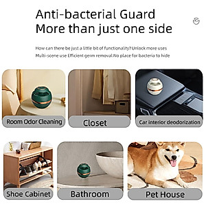 LYS Ornament Fridge Deodorizer, Mini USB Refrigerator Deodorizer,Refrigerator Odor Eliminator, Beats Baking Soda and Bamboo Charcoal Air Purifying Bags for Car,Closet,Shoes Cabinet,Fridge and Freezer