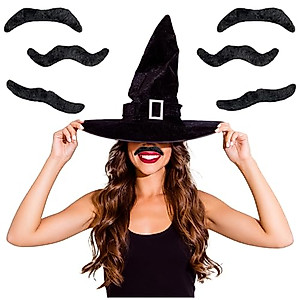 Chochkees Mustache Set, Pretend Play, Dress-Up Costume (2-Pack (Total of 6))
