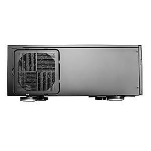 SilverStone Technology GD08B Home Theater Computer Case with Aluminum Front Panel for E-ATX/ATX/Micro-ATX Motherboards GD08B-x