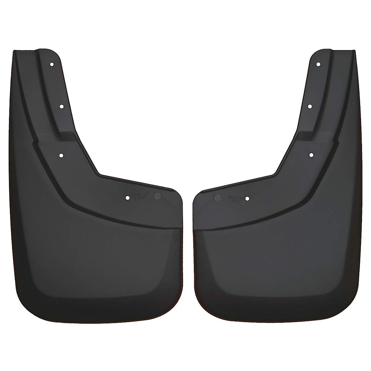 Husky Liners Mud Guards | Front Mud Guards - Black | 56821 | Fits 2007-2014 Chevrolet Suburban 1500/Tahoe w/ Z71 Package 2 Pcs