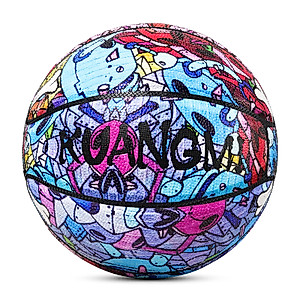 Kuangmi Pirate Street Basketball, Men's Official Size 7 29.5", Made for Outdoor & Indoor Basketball Games
