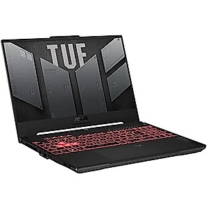 EXCaliberPC 2023 ASUS TUF Gaming A15 FA507NU-DS74 (AMD Ryzen 7 7735HS, 32GB RAM, 1TB NVMe SSD, RTX 4050 6GB, 15.6" 144Hz FHD, Windows 11) Gaming Notebook - Mecha Gray