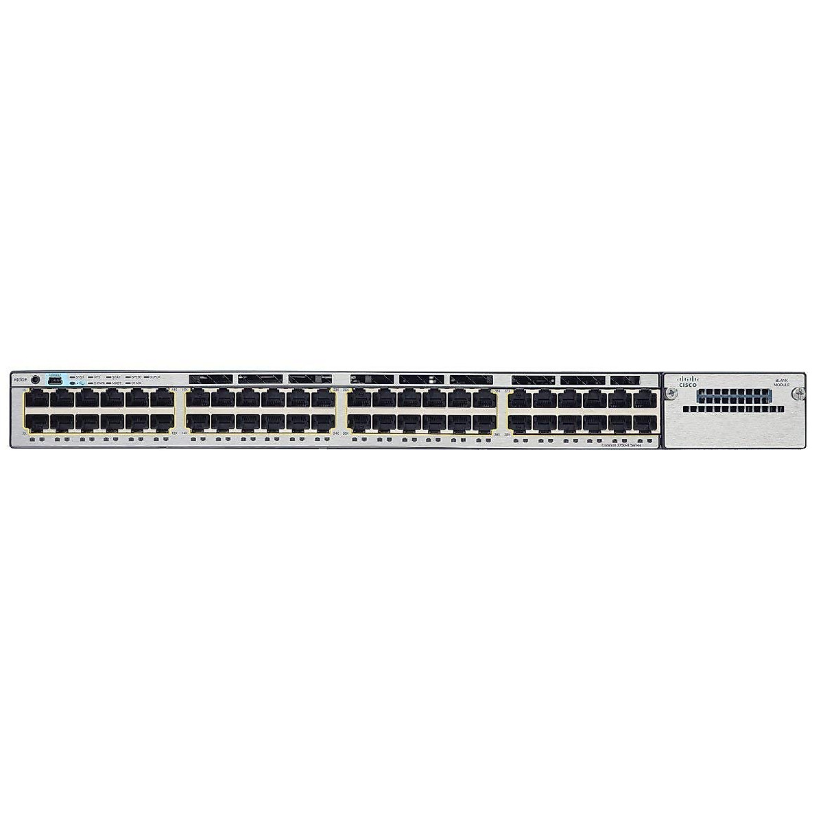 Cisco Catalyst C3750X 48 Port POE Switch WS-C3750X-48PF-S