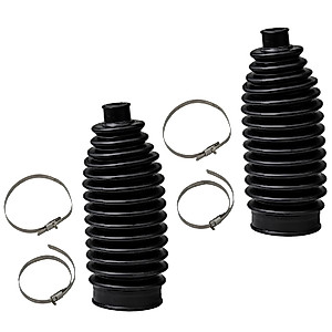 Detroit Axle - Front 6pc Tie Rods Kit for 06-12 Ford Fusion Lincoln MKZ Zephyr 06-09 Mercury Milan, 4 Suspension Outer & Inner Tie Rod Ends 2 Boots Replacement 2006 2007 2008 2009 2010 2011 2012