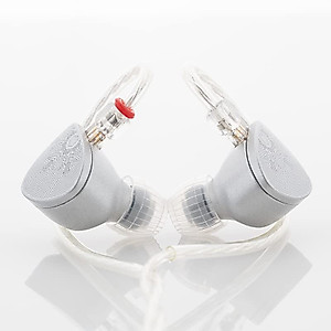 Moondrop Aria Snow Edition Wired Earbud High Performance Diamond-Like Diaphragm ARIA SE Dynamic Driver 0.78 Pin in-Ear Earphone