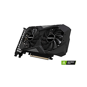 Gigabyte GeForce GTX 1650 D6 WINDFORCE OC 4G Graphics Card, 2X WINDFORCE Fans, 4GB 128-Bit GDDR6, GV-N1656WF2OC-4GD Video Card