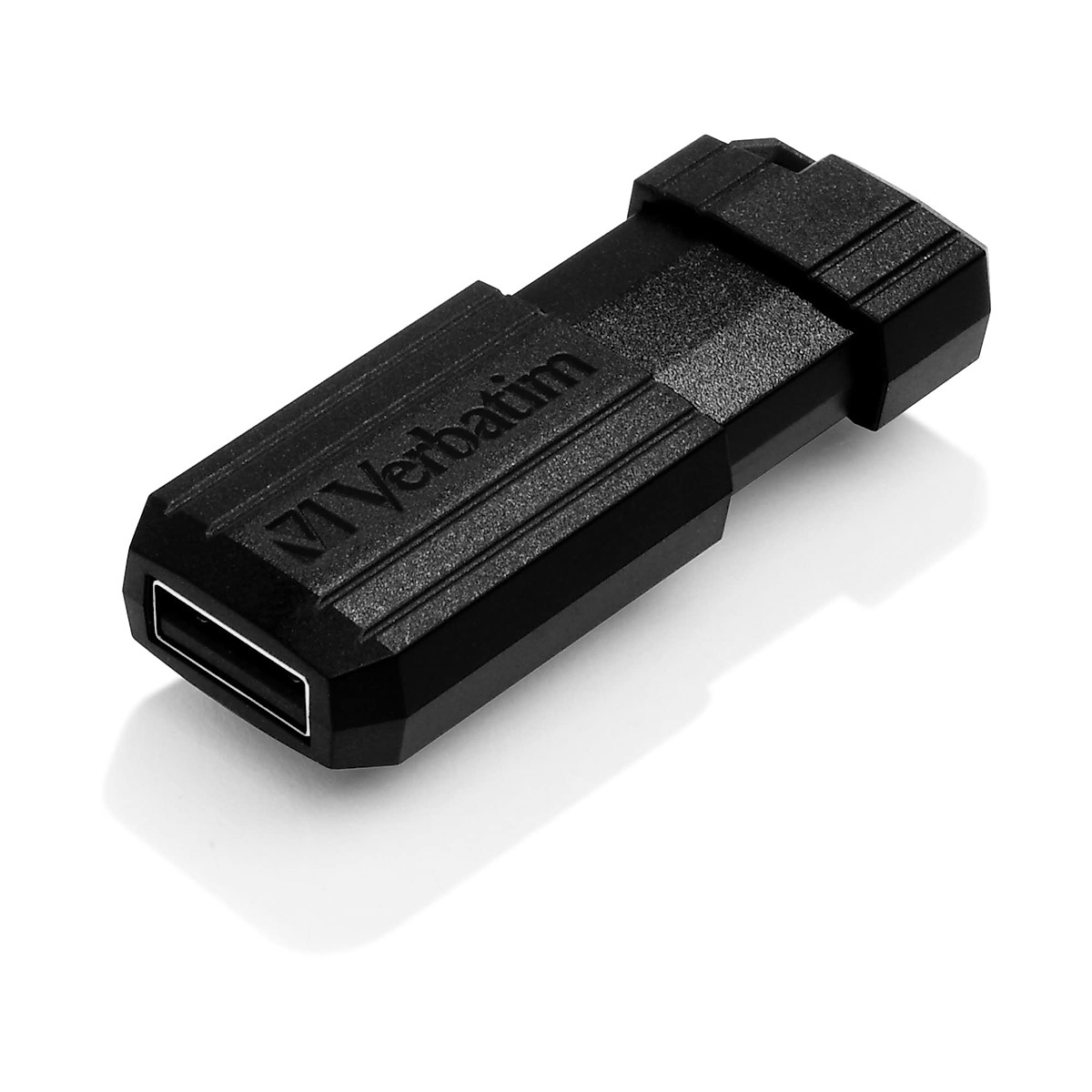 Verbatim 8GB Pinstripe USB Flash Drive - Black