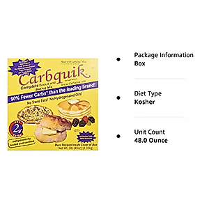 Carbquik Baking Mix, 3 Lb (48 Oz) (Pack of 1)