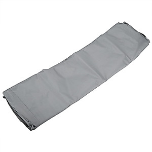 Round Table Dust Cover, Outdoor Table Chair Set Covers, Outdoor Patio Table Furniture Set Covers for Deck, Lawn and Backyard (Gray)