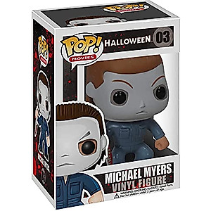 POP Halloween - Michael Myers Funko Vinyl Figure (Bundled with Compatible Box Protector Case), Multicolored, 3.75 inches