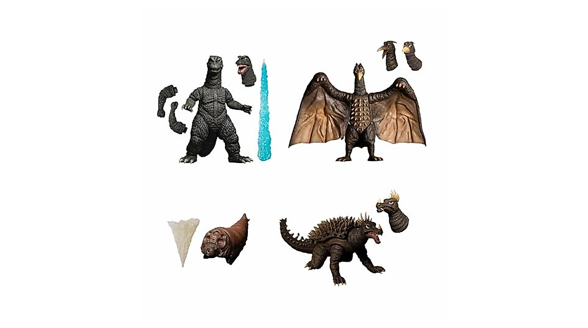 MEZCO TOYS 5 Points XL Godzilla & Monsterland Box Set