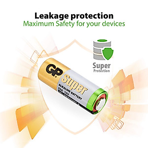 GP 23AE Ultra 23 A 12 V High Voltage Alkaline Battery (x10)