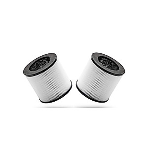 Airthereal Day Dawning ADH50B Replacement Filter, 3 Filtration Stage True HEPA & Activated Carbon Filter Set, for Home, Office Room or Desktop (2-Pack)