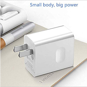 Applicable to Huawei mobile phone Super Charge + Type-C Data Cable 5A high Current Charging Cable Support Huawei Ultra Fast Charging P10 / P10Plus/P20 / Mate20 / P30/HONORV10/ V20 etc.