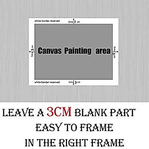 Shancan Upload Image/Photo - Custom Canvas Prints With Your Photos - Create Your Own Personalized Posters Wall Art Prints - 16x20 inches