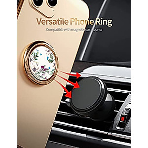 Dcwunk for Samsung Galaxy S23 Ultra Case and Cell Phone Ring Stand Finger Holder